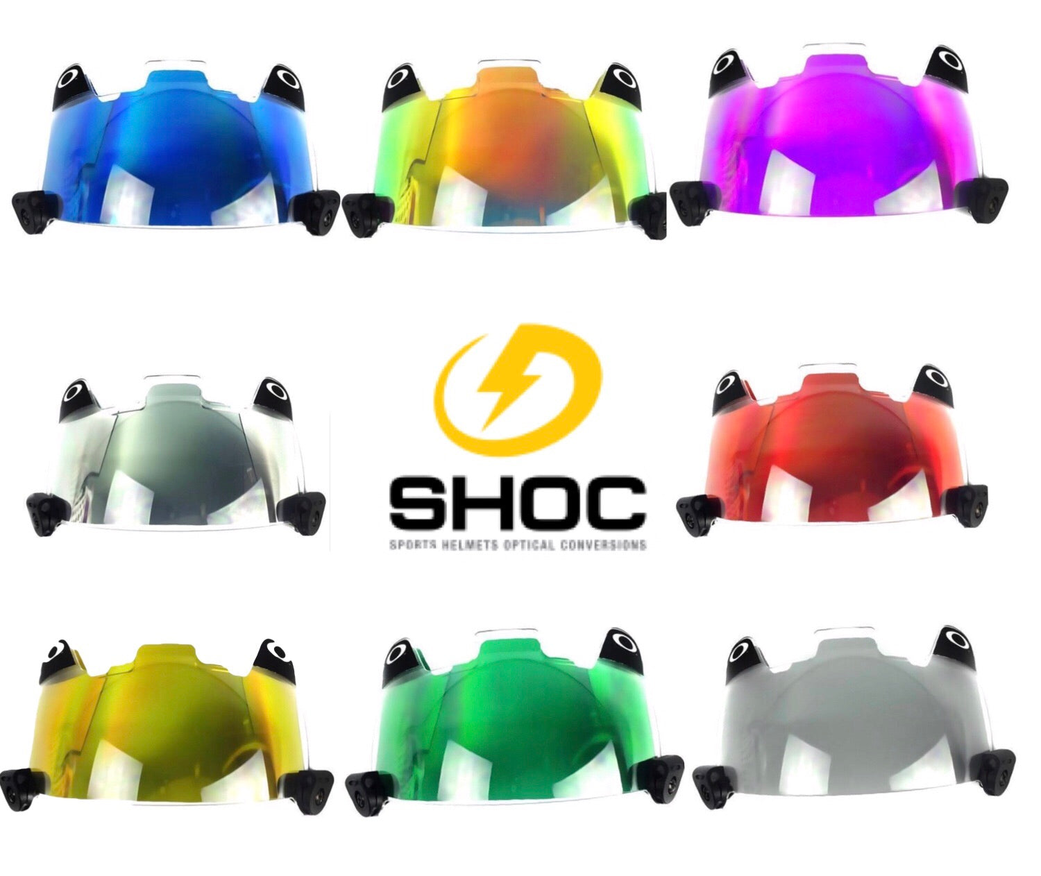 SHOC Visor Inserts for Oakley Visors – SHOC Canada